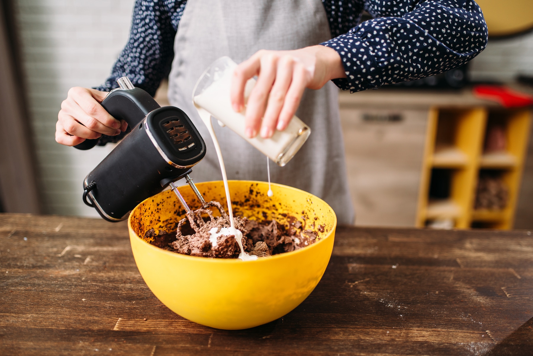 The One Bowl Chocolate Cake
